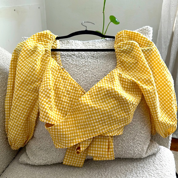 emory park | Tops | Emory Park Crop Top Yellow Summer S | Poshmark